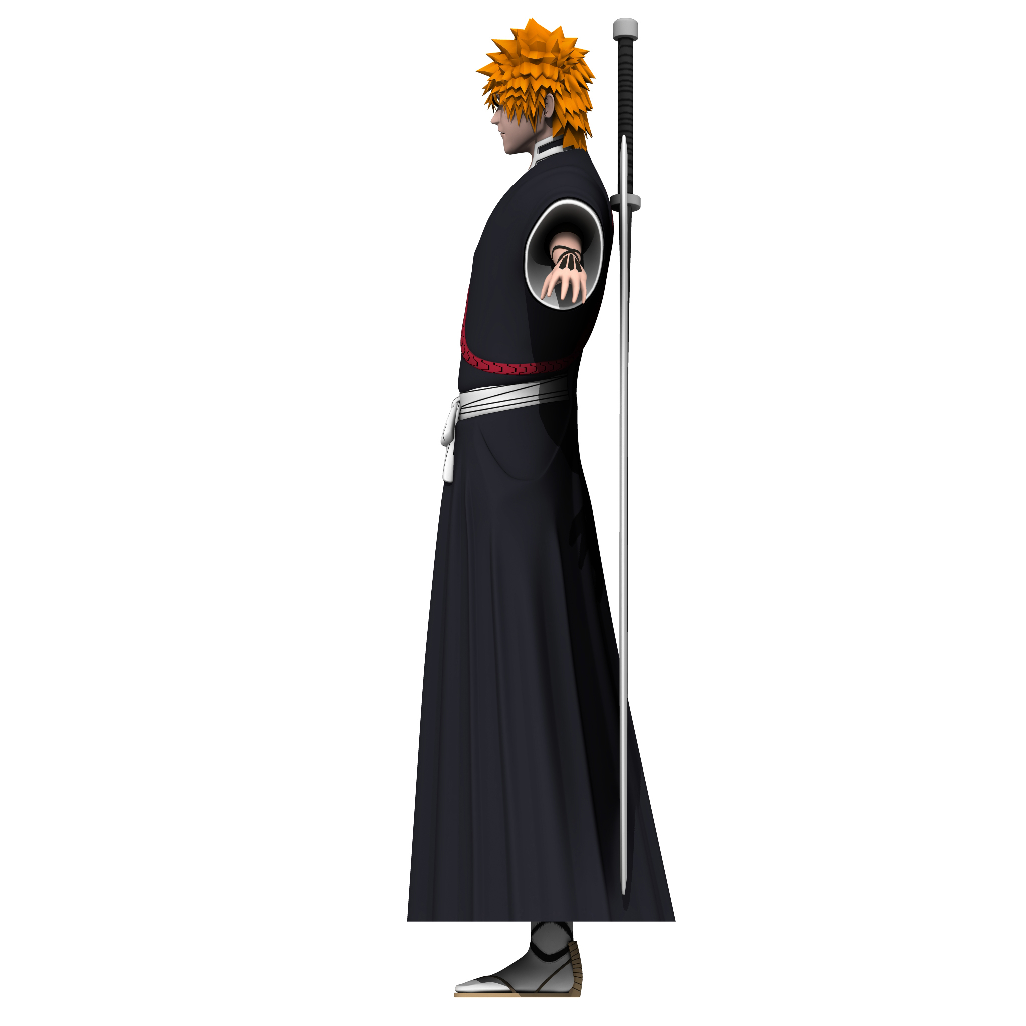3d model ichigo bleach