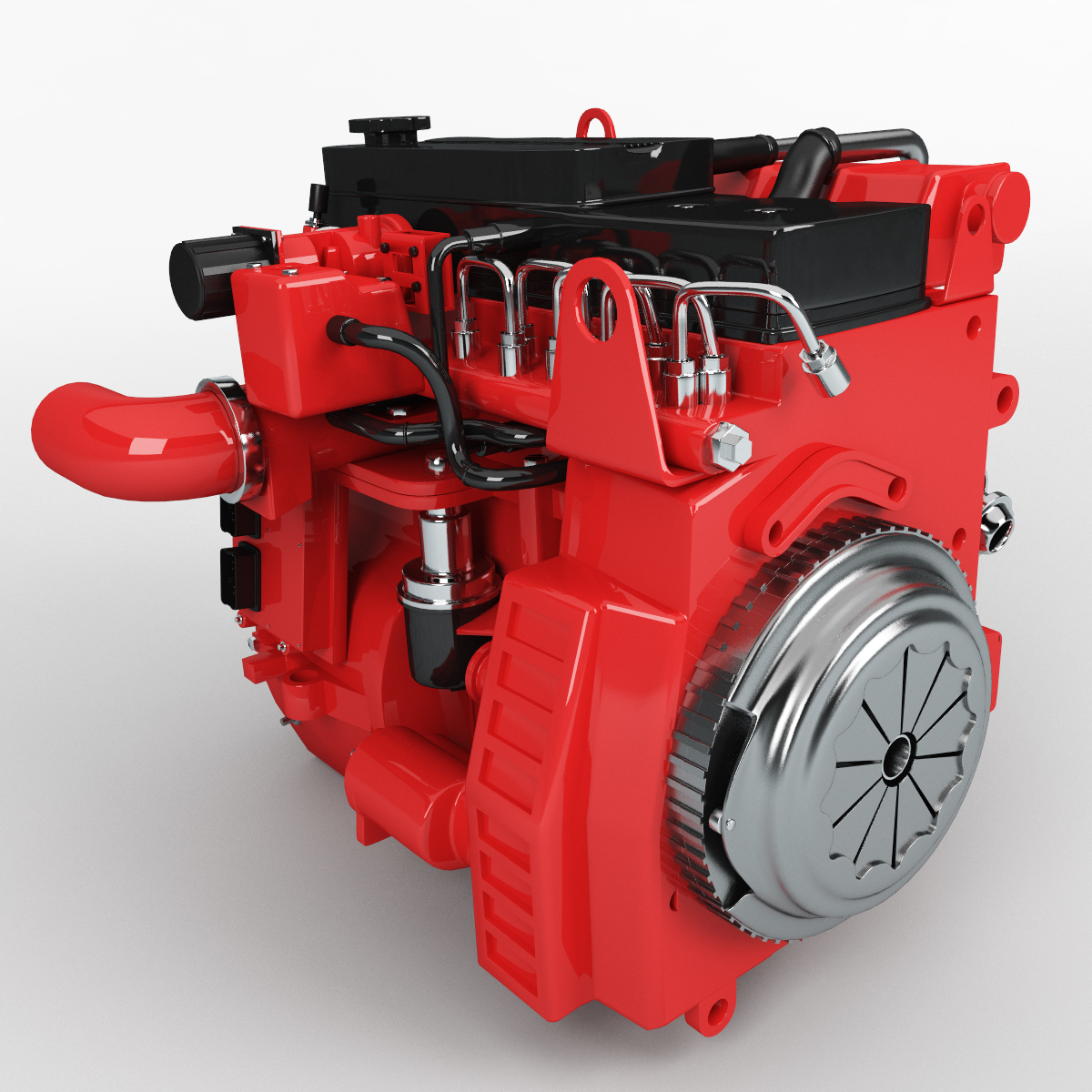 engine cummins 3d model