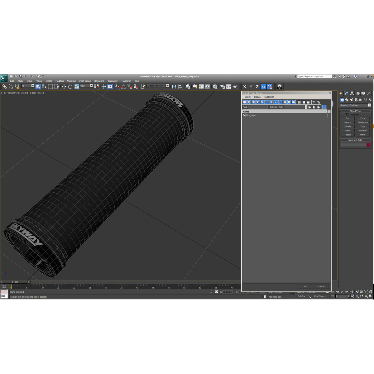 3d bike grips model