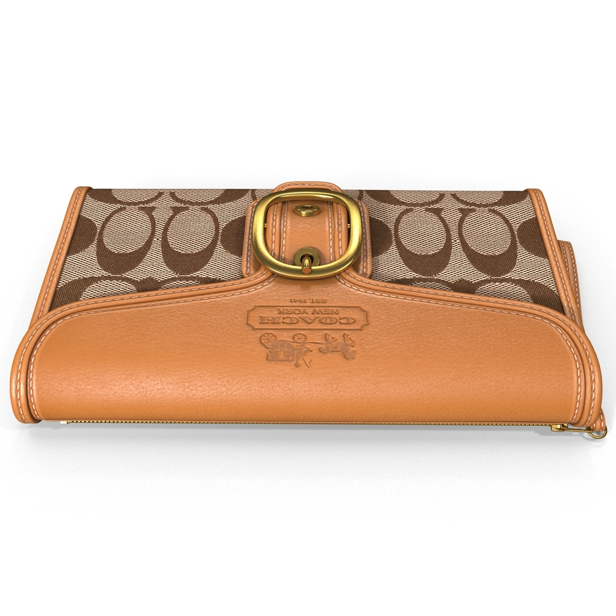 coach wallet 3d model