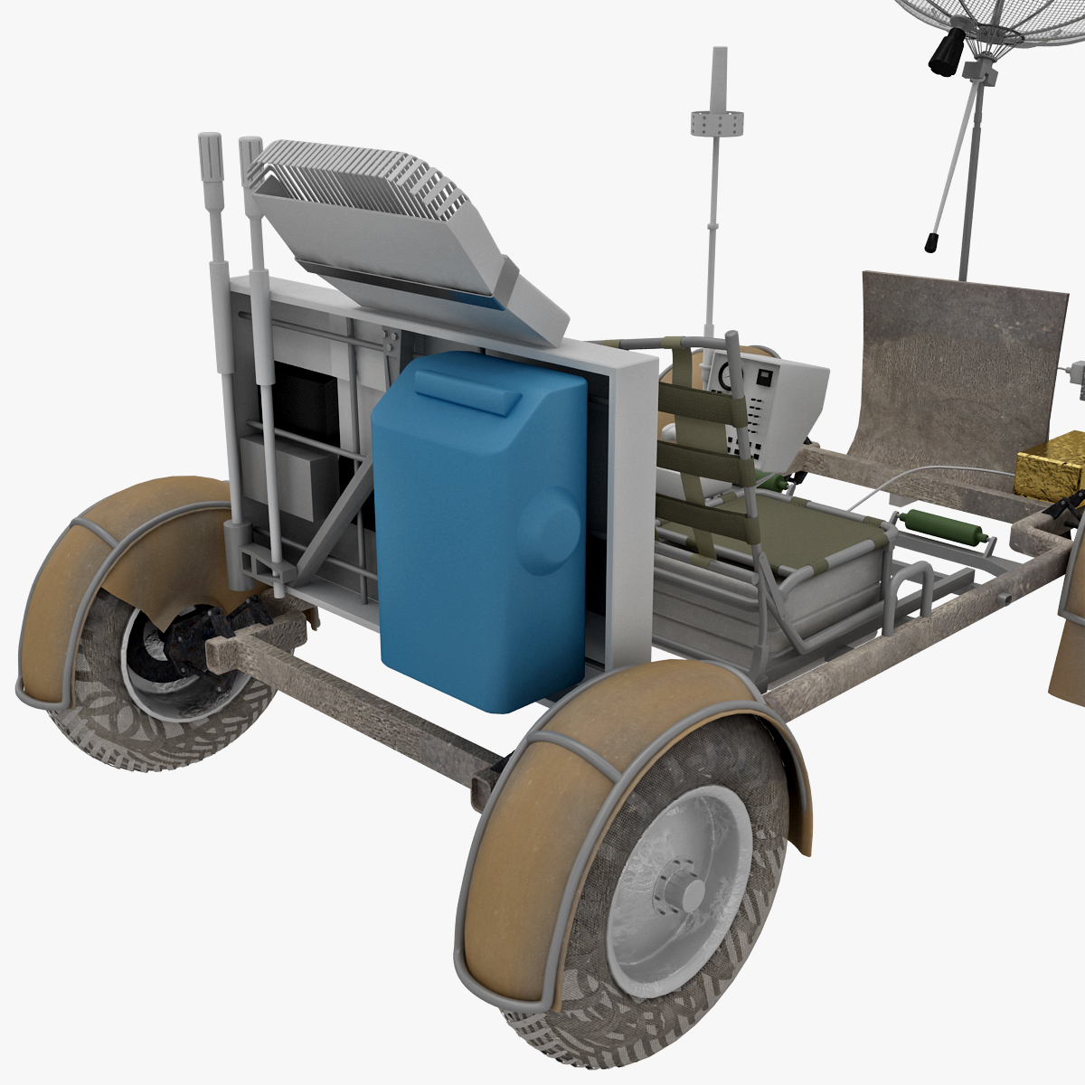 3d lunar rover
