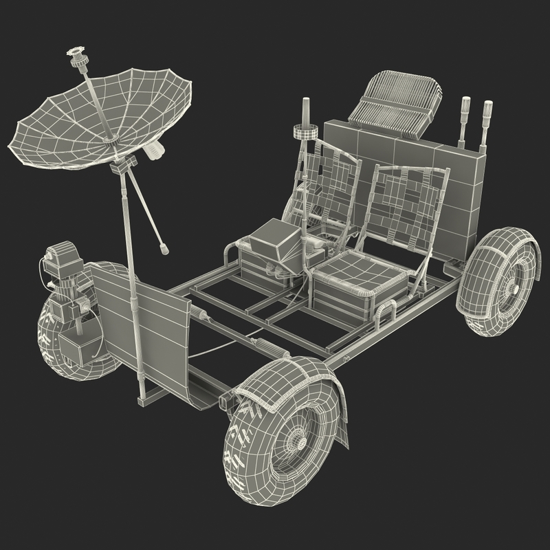 3d lunar rover