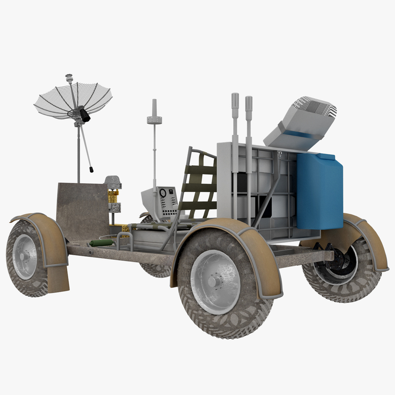 3d lunar rover