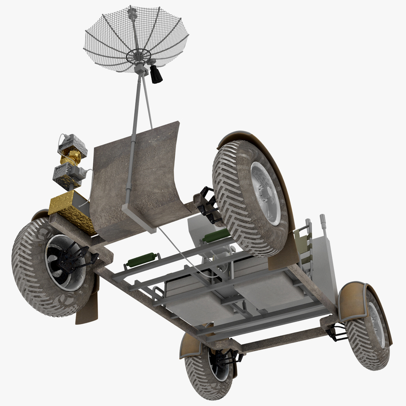 3d lunar rover