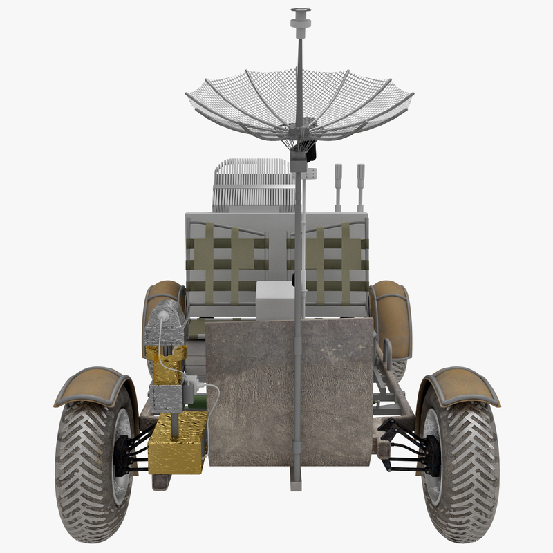 3d lunar rover