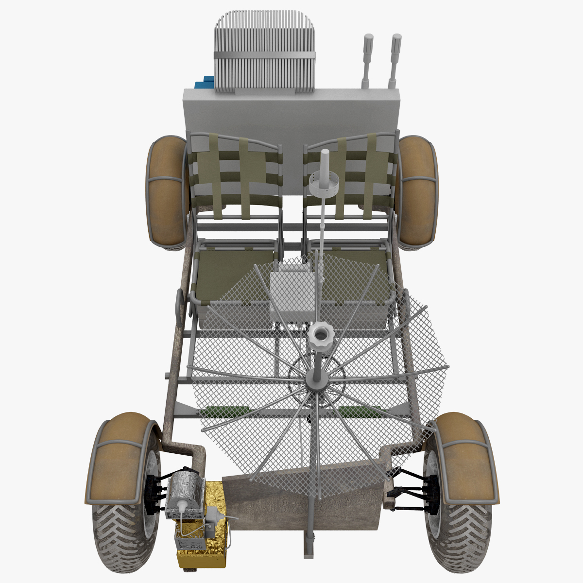 3d lunar rover