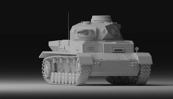 Panzer IV D Modelo 3D - TurboSquid 797615