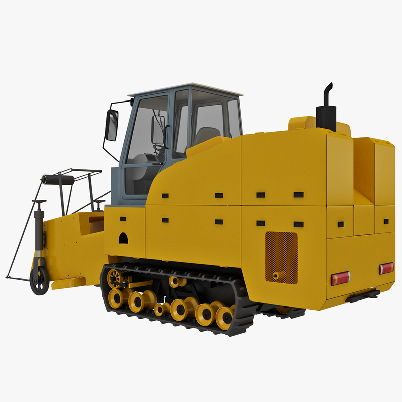 sugar cane harvester 3d lwo