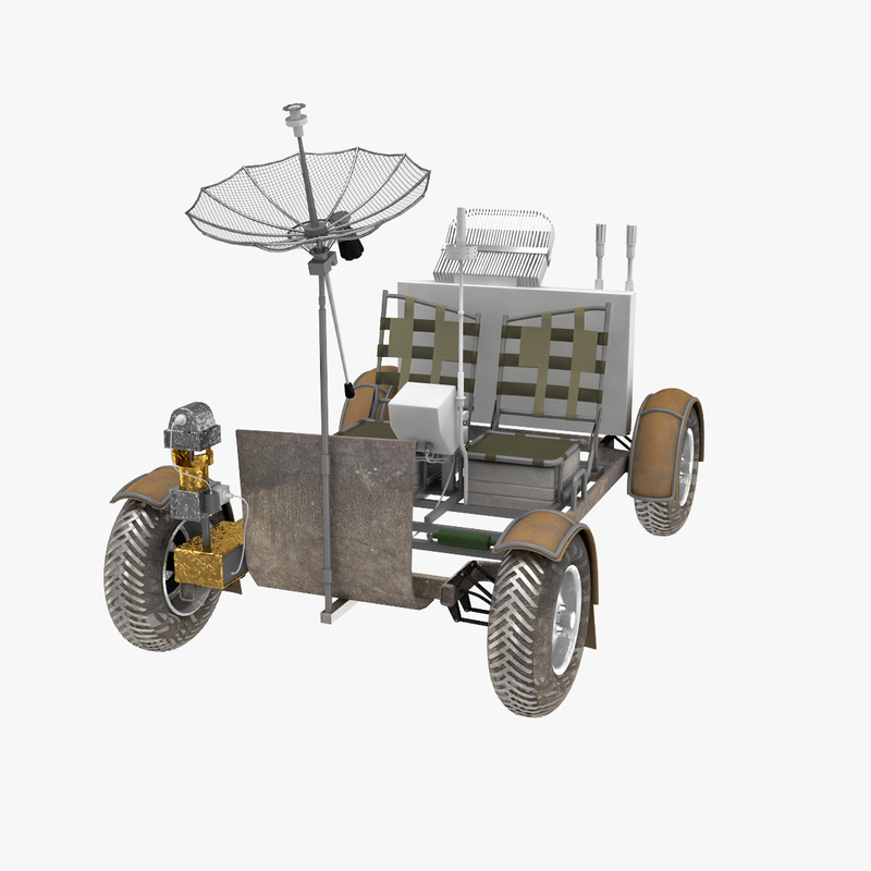 3d lunar rover