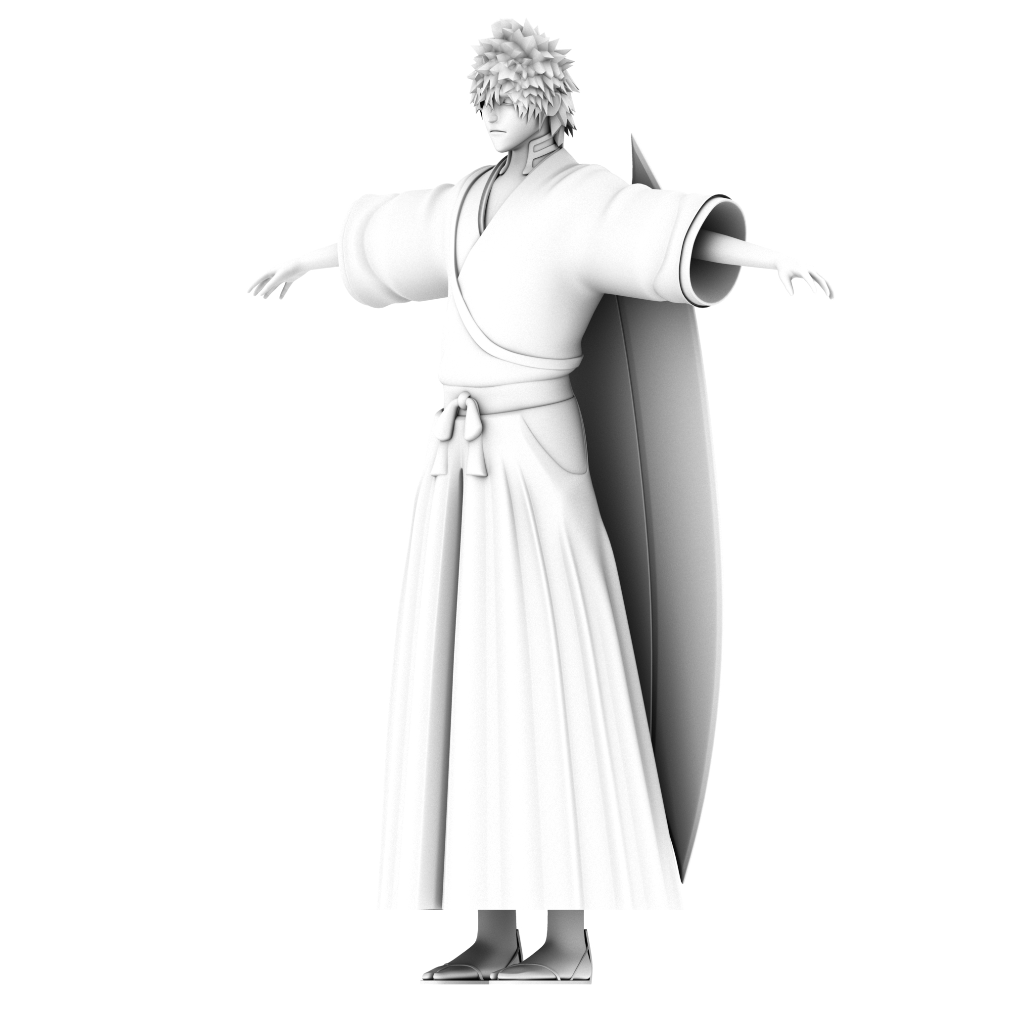 3d model ichigo bleach