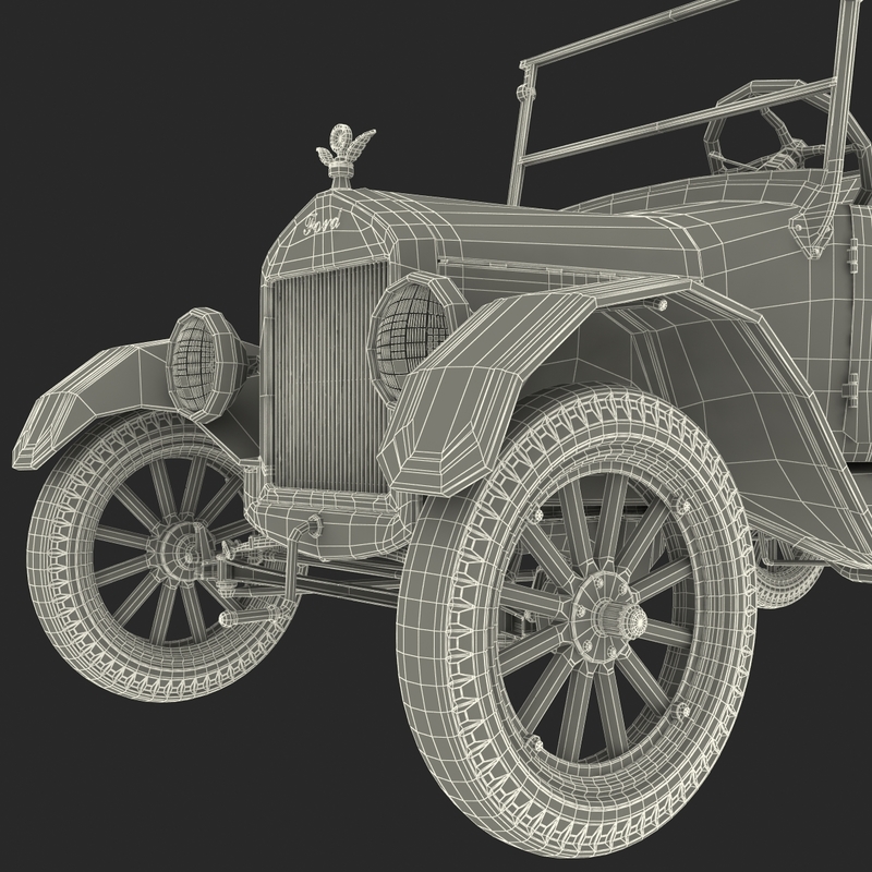 3d model t 2 modeled