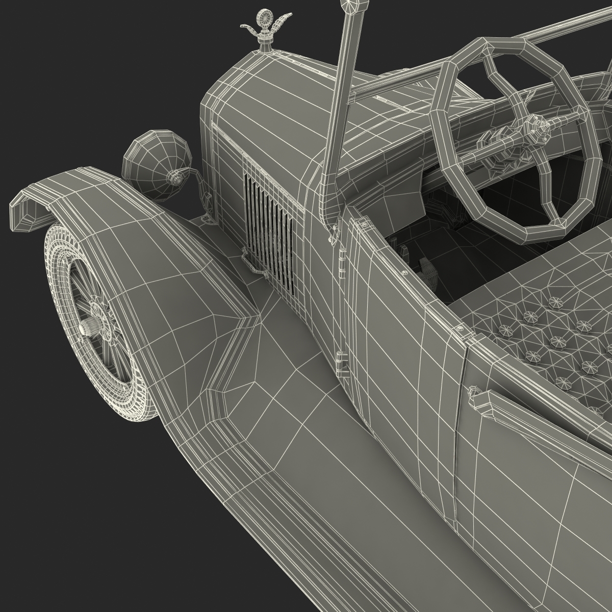 3d model t 2 modeled