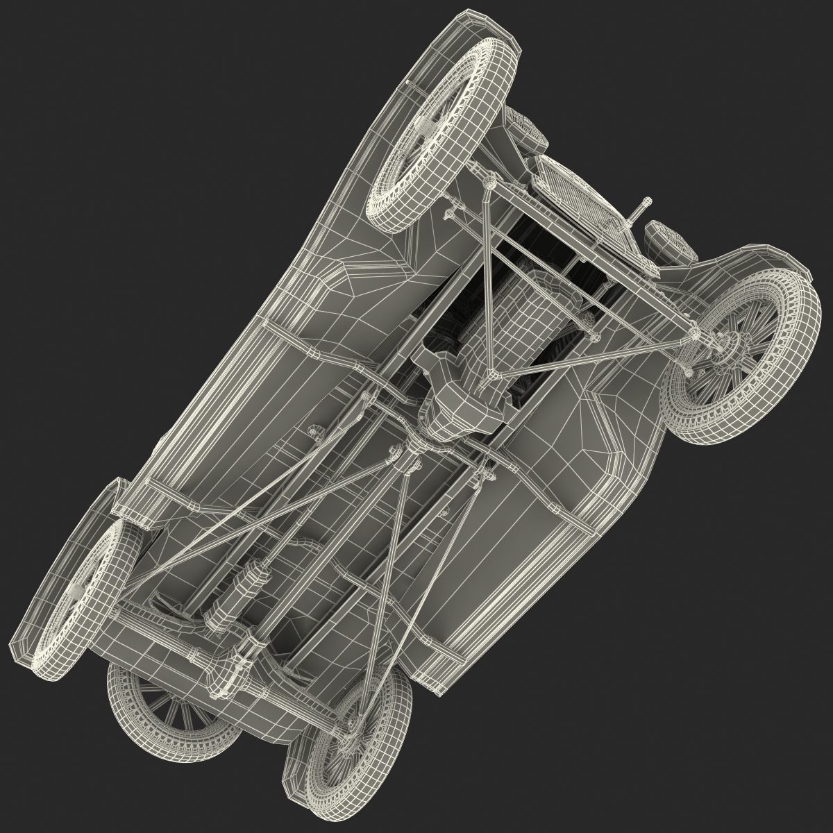 3d model t 2 modeled