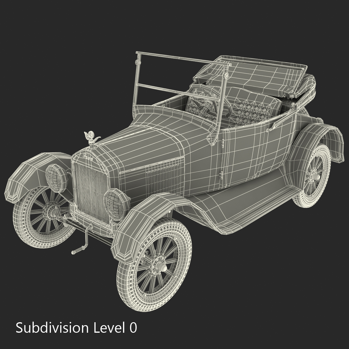3d model t 2 modeled