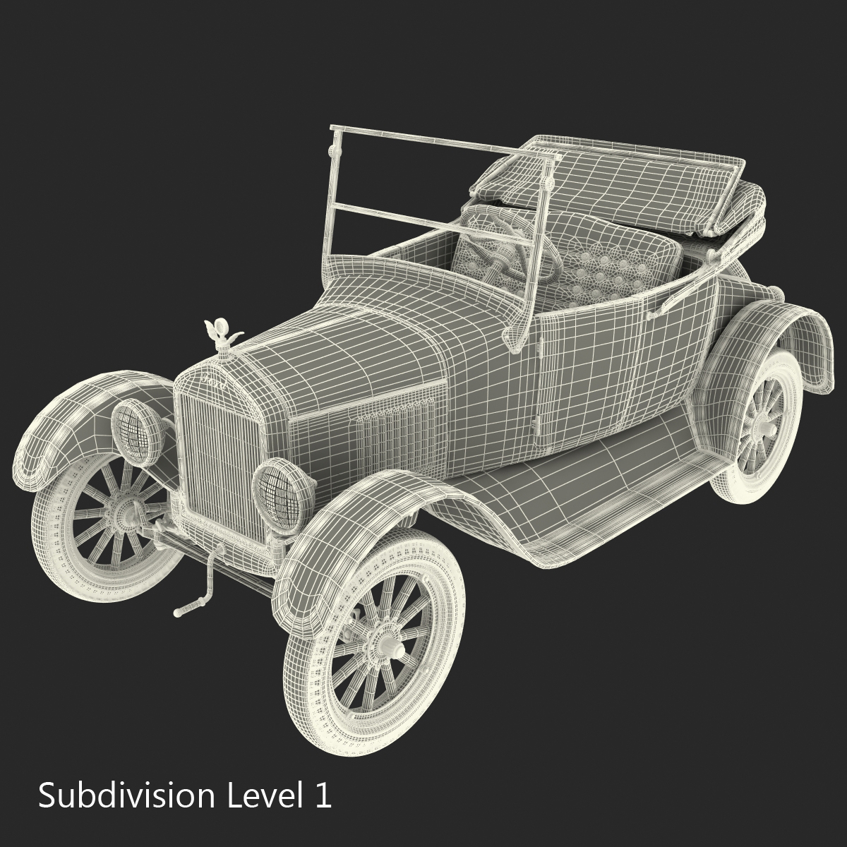 3d model t 2 modeled