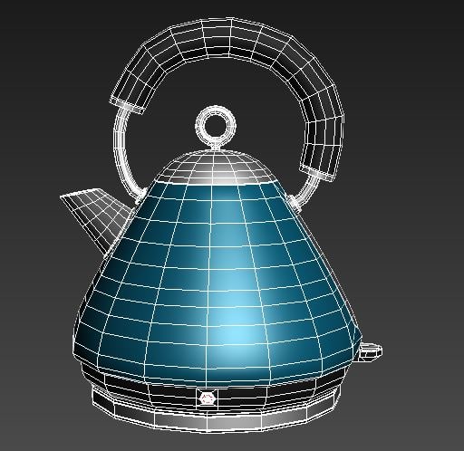 3d kettle model
