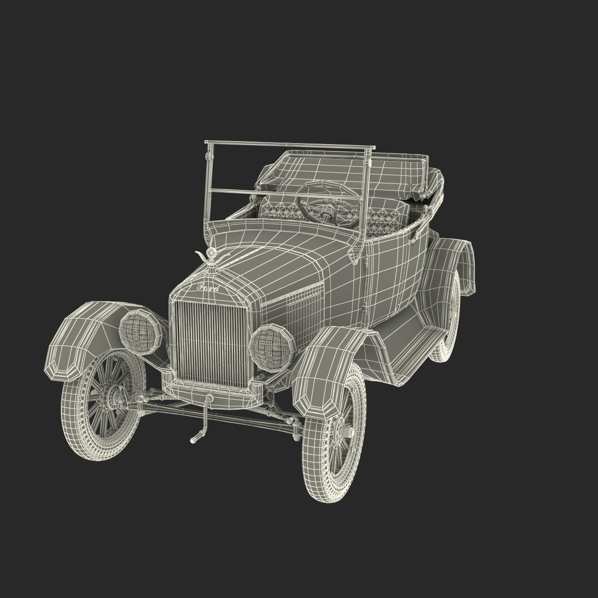 3d model t 2 modeled