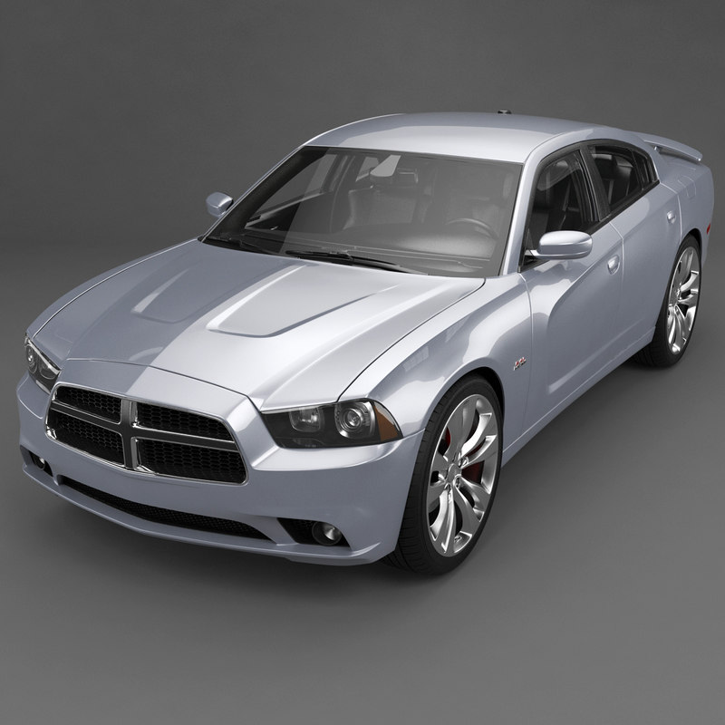 3d model dodge charger