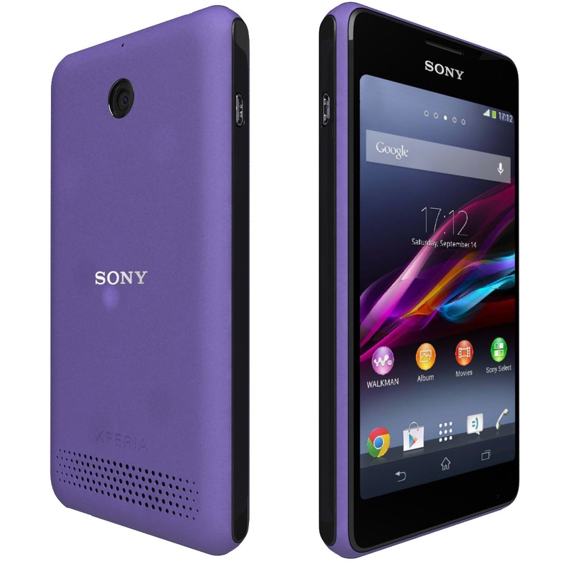 max sony xperia e1 dual