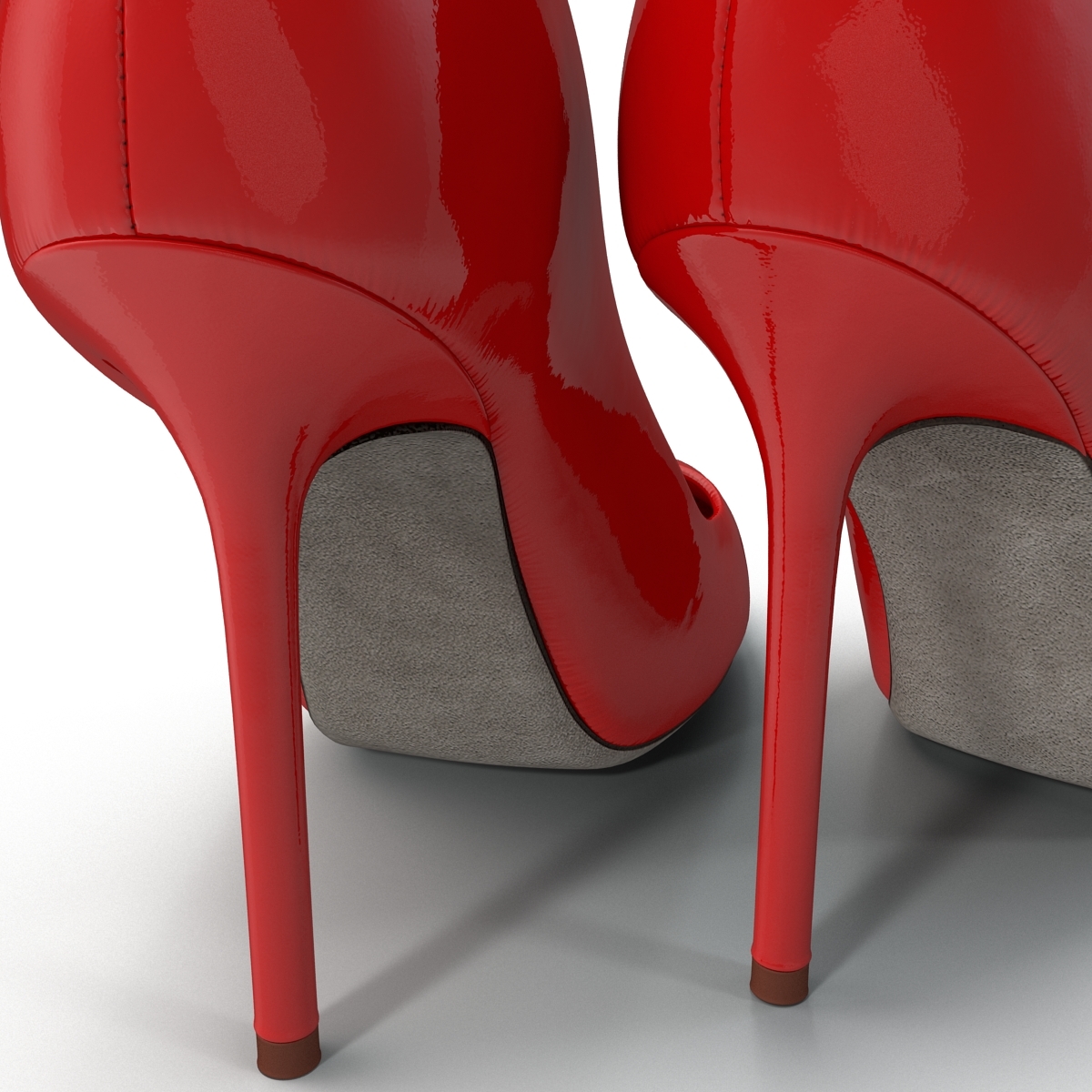 3d model stilettos shoes 2