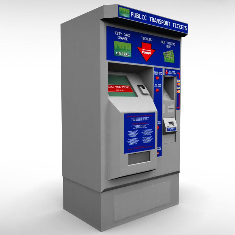 bus ticket machine 3ds