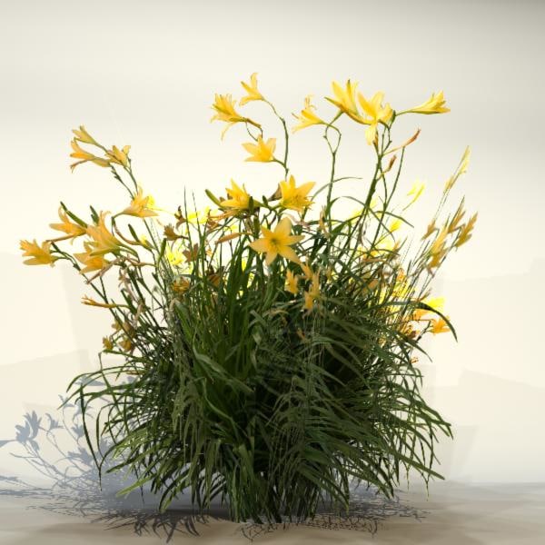 3ds max pc flower