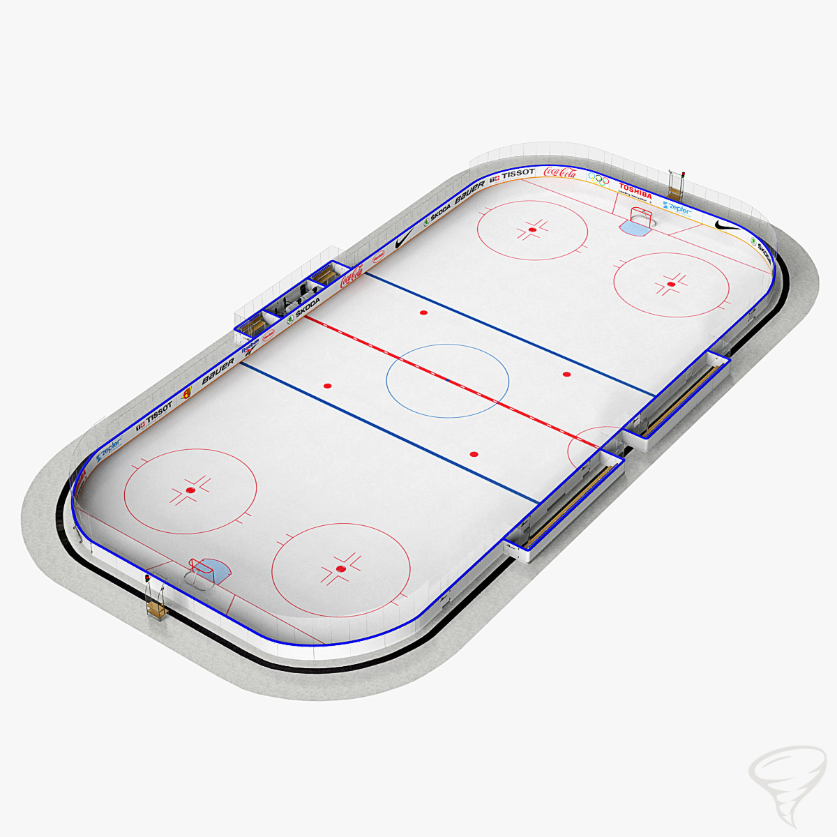 max ice hockey rink