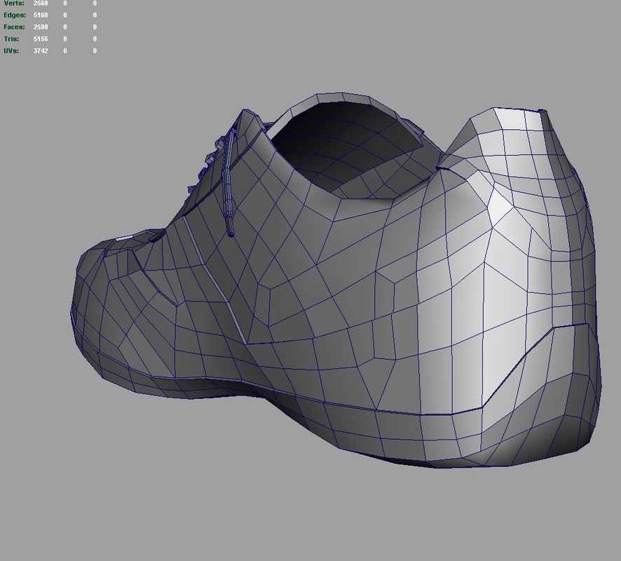 3ds max geox shoe