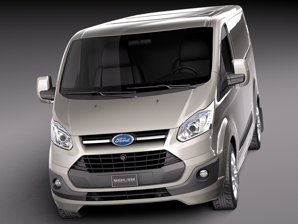 3d transit 2013 van model