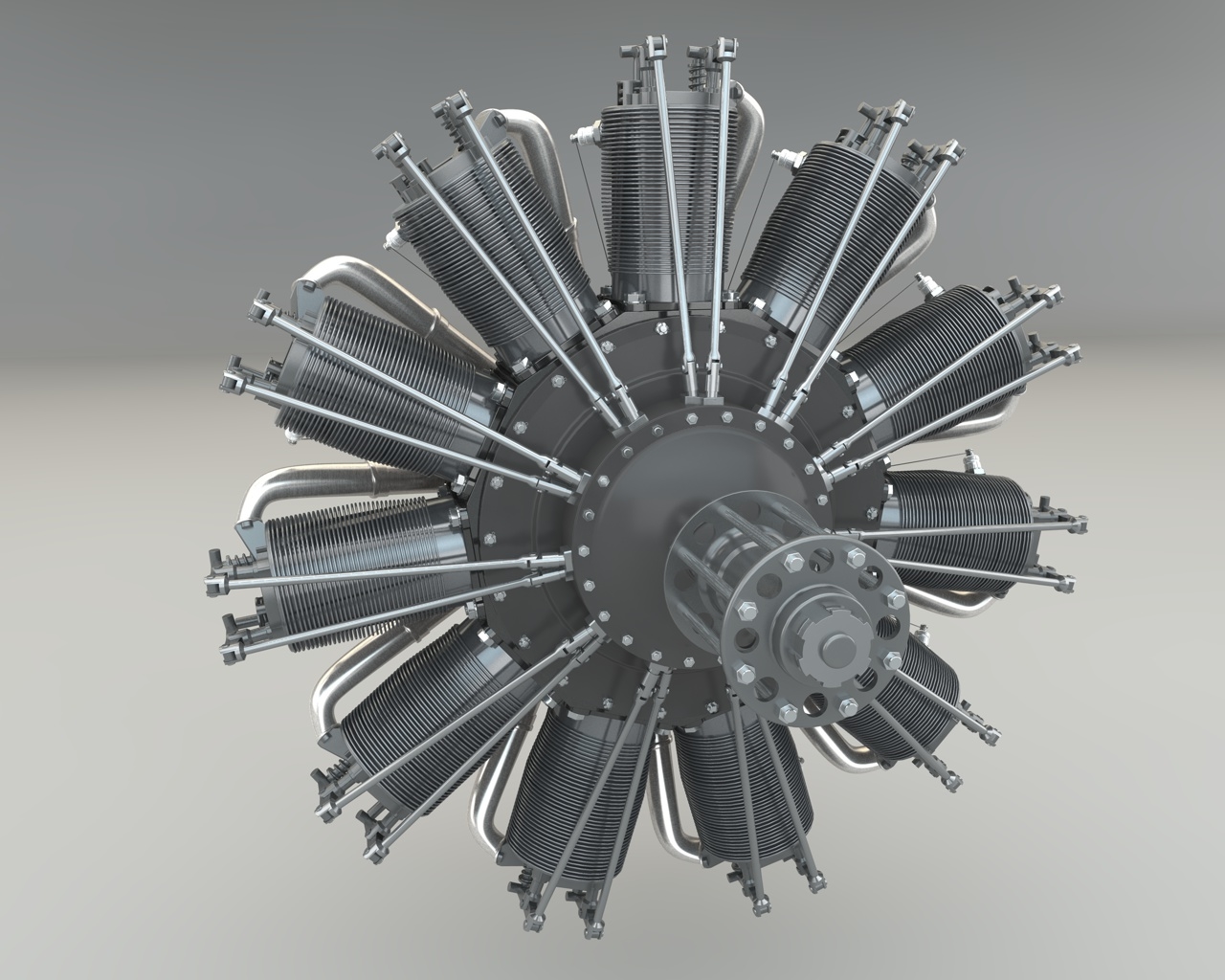 3d model rotary engine