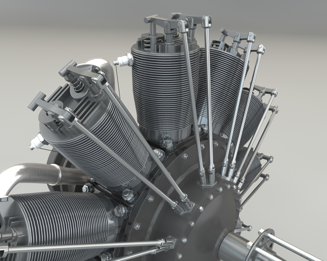 3d model rotary engine