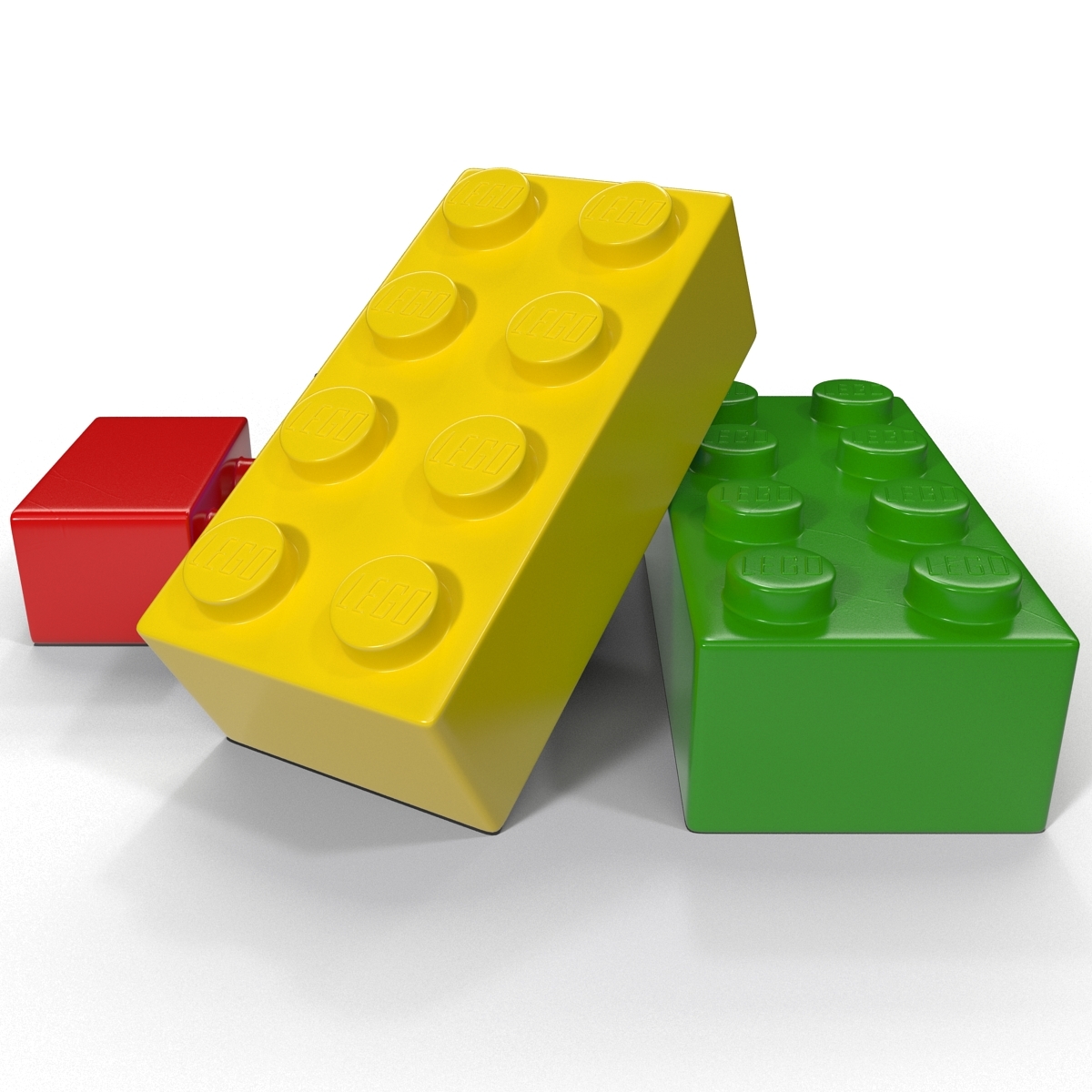 lego bricks 3d model