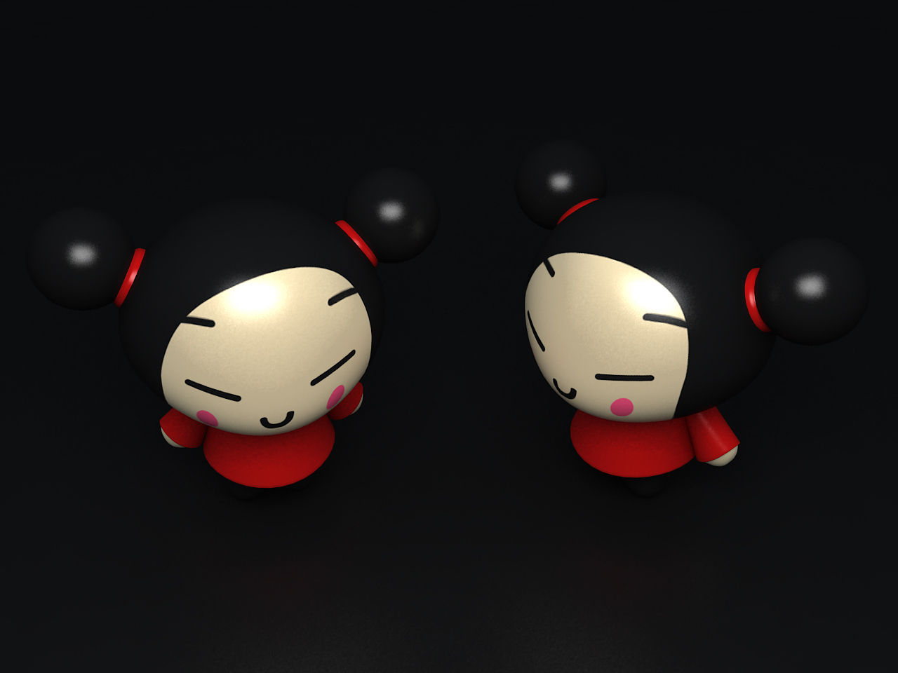 3ds max pucca doll animation