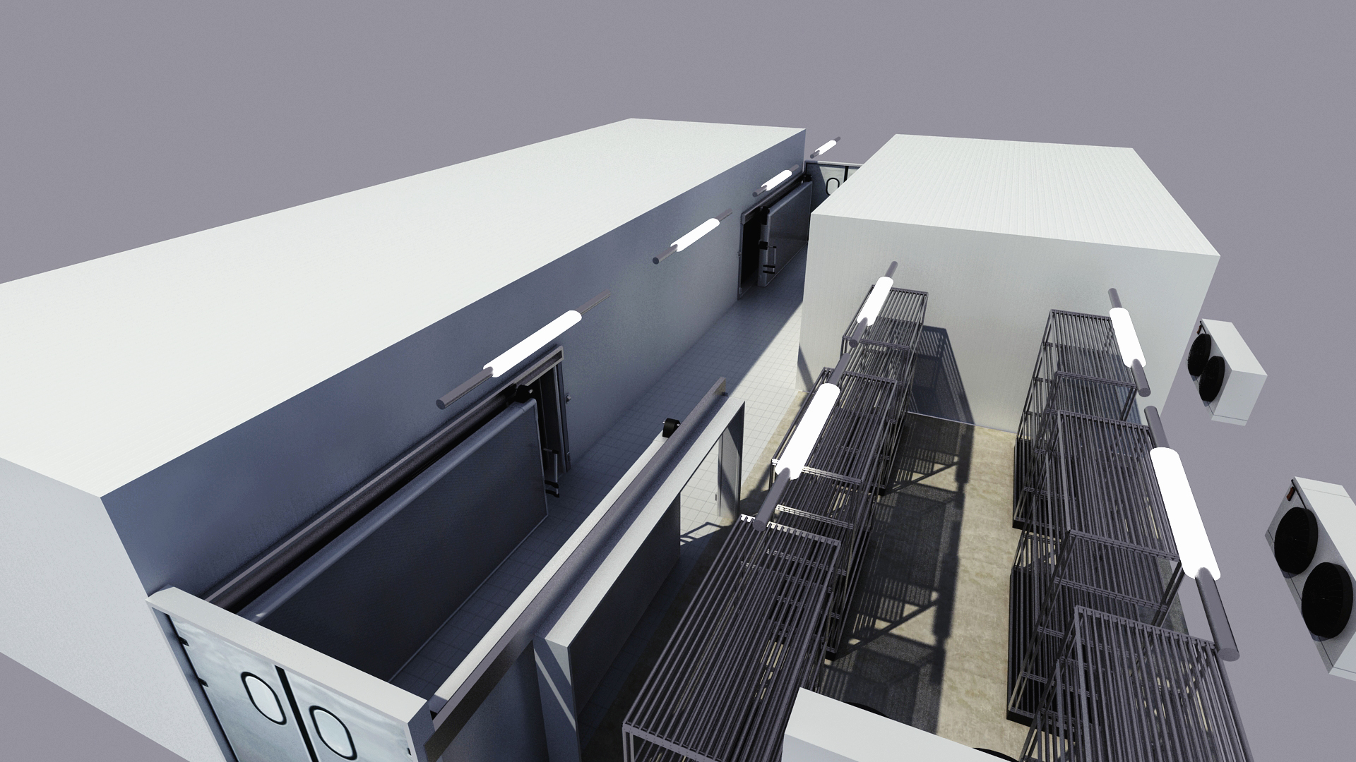 3d model cold storage