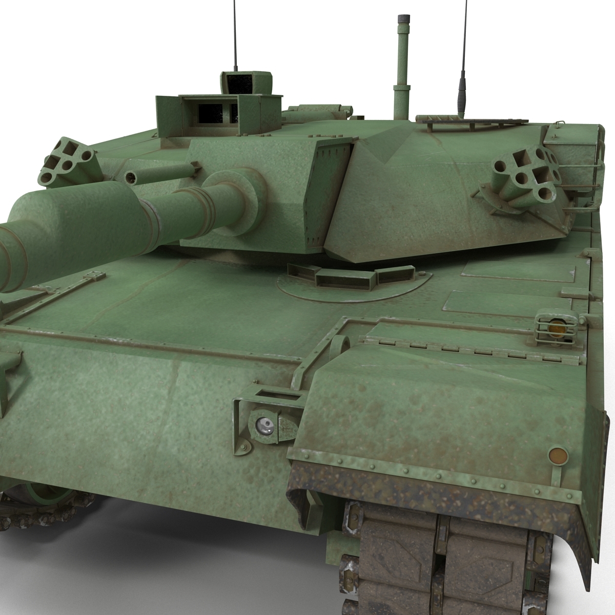 south korean main battle tank 3d c4d