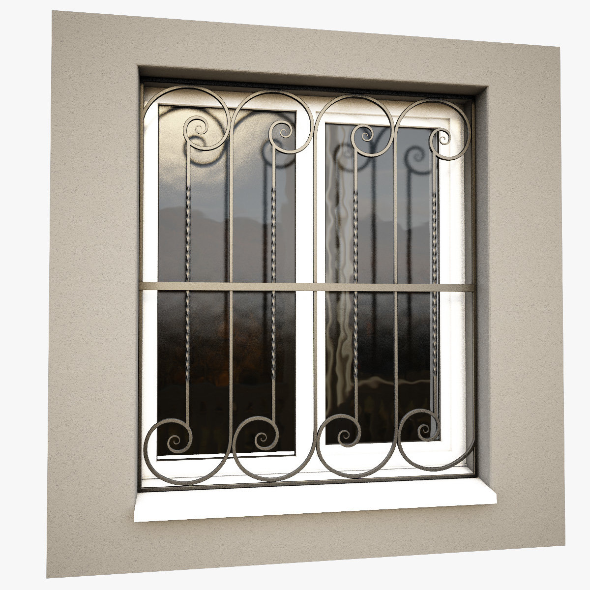 3d windows security bars