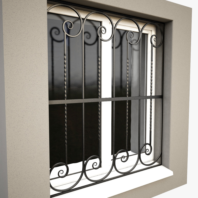 3d windows security bars