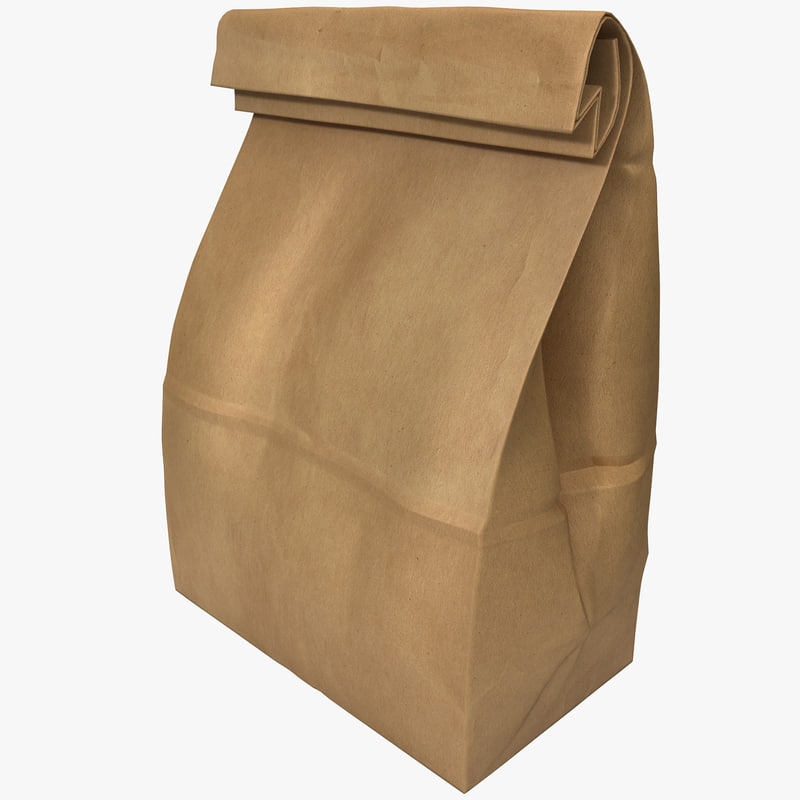 paper bag 3d 3ds