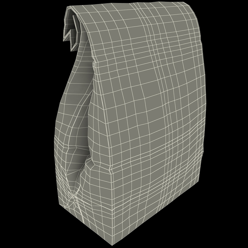 paper bag 3d 3ds