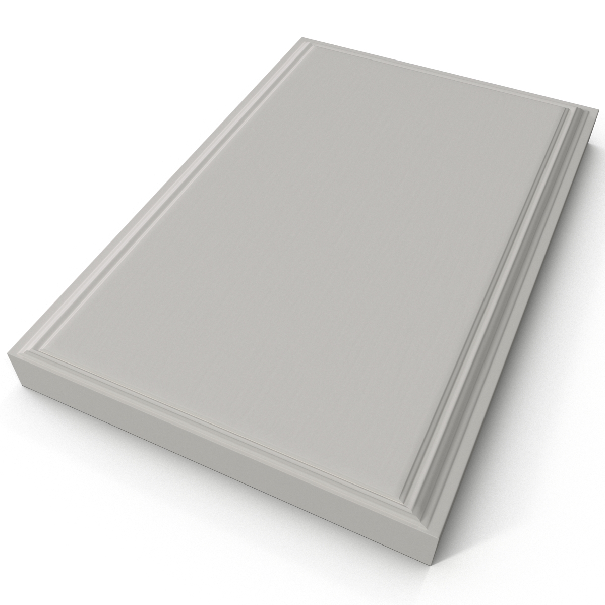 3d model plinth block