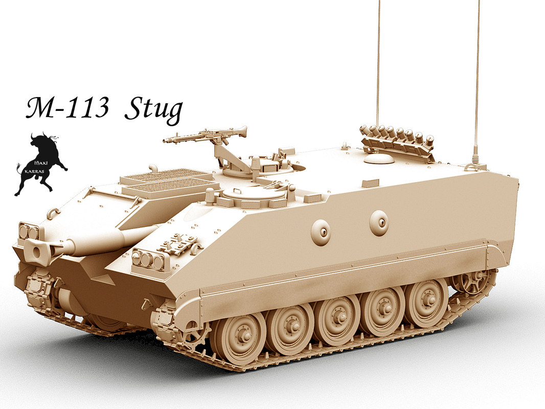 m-113 3d model