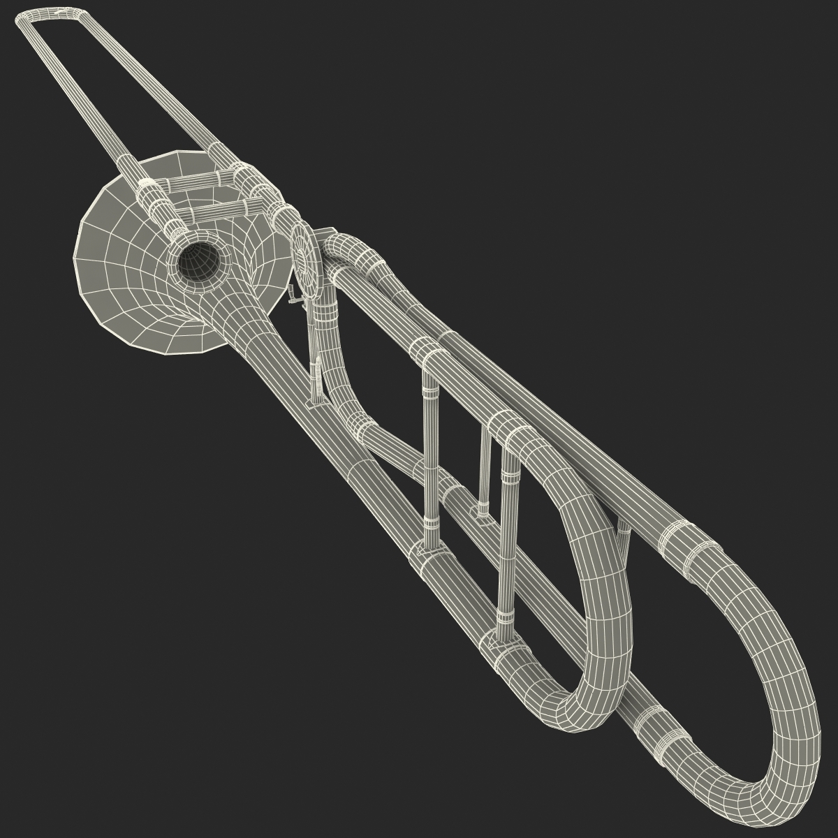 3d trombone 2 model