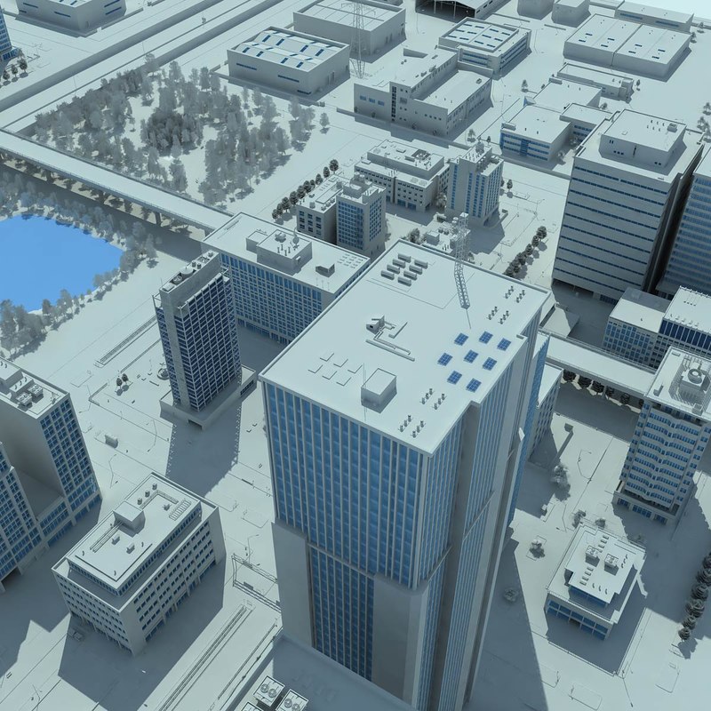 max city grey cityscape