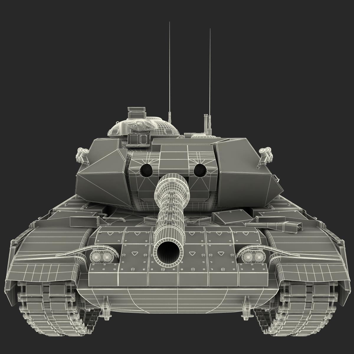 tank sabra mk iii 3d 3ds