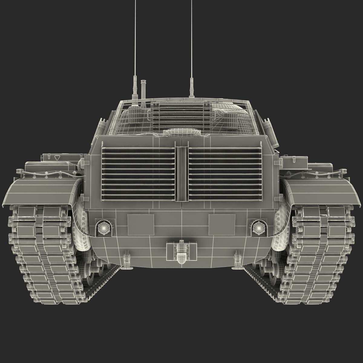 tank sabra mk iii 3d 3ds