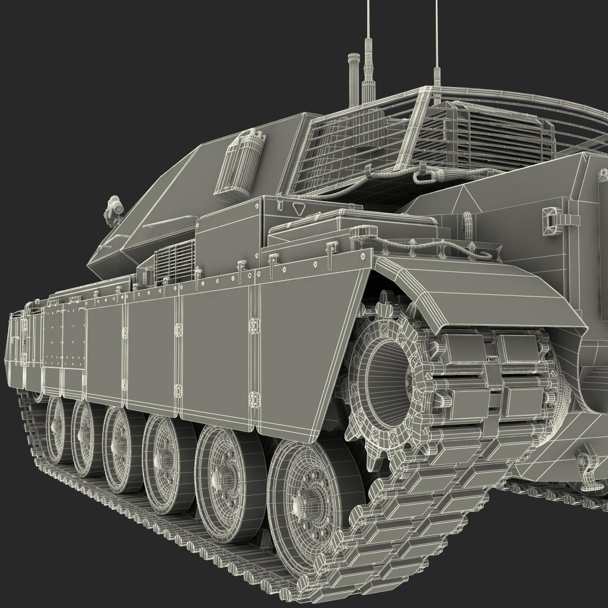 tank sabra mk iii 3d 3ds