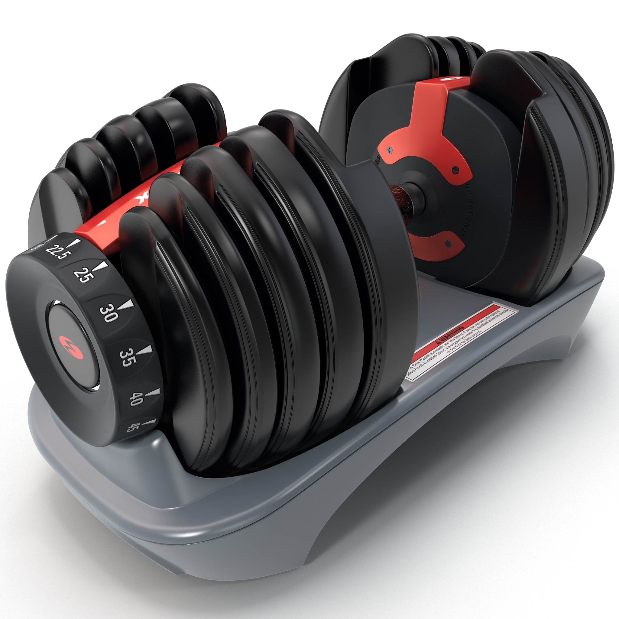 3d dumbbells bowflex selecttech