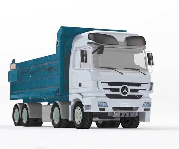 modelo 3d Camión Mercedes Benz Actros 1848 - TurboSquid 800815