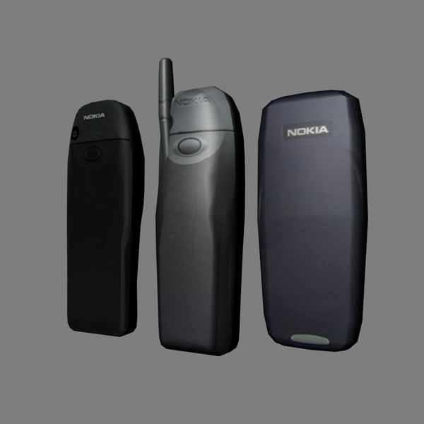 nokia 3310 3d model