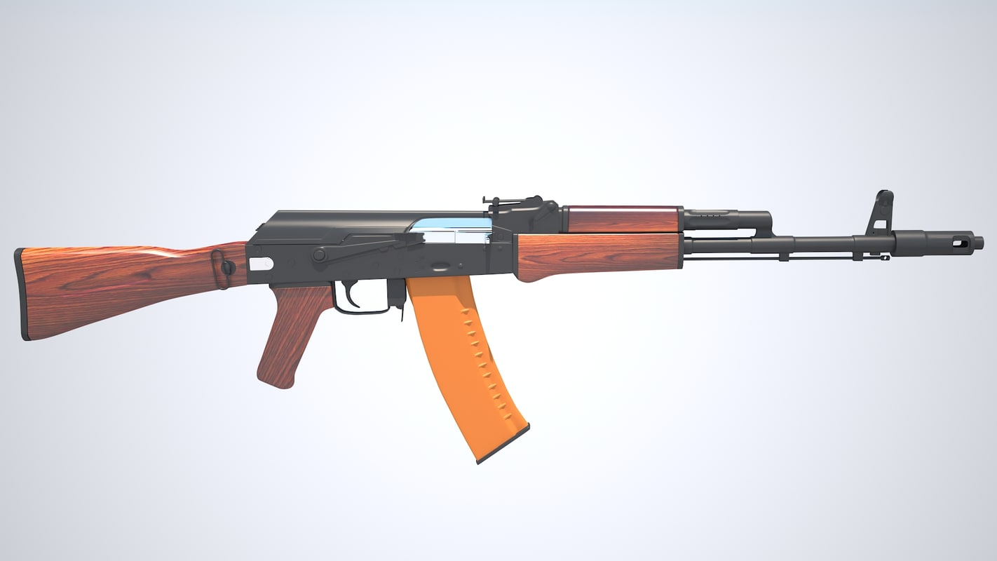 kalashnikov 47 3d model